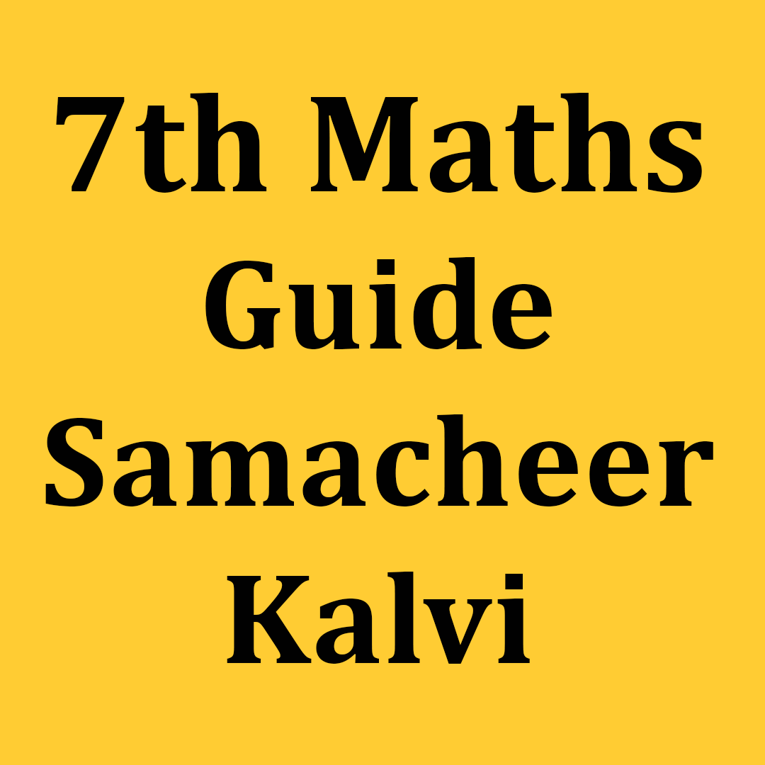 Samacheer Kalvi 7th Books Solutions Guide 2025 2026 Samacheer Kalvi 7th Books Solutions Guide 2025 2026